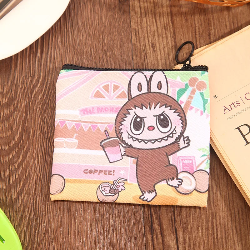 Hot Sale Cartoon Labubu PU Wallet Multi Colors Labubu Monster Wallets ...