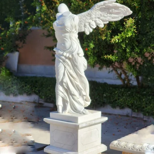 Customized Life Size Marble Figure Statue Large -sized Victory Goddess ...