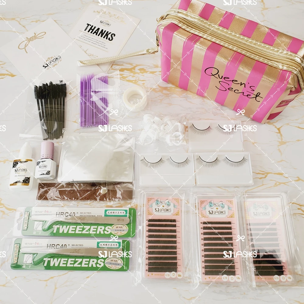 Lash Extension Products Eyelash Technician Training Bag Professional ...