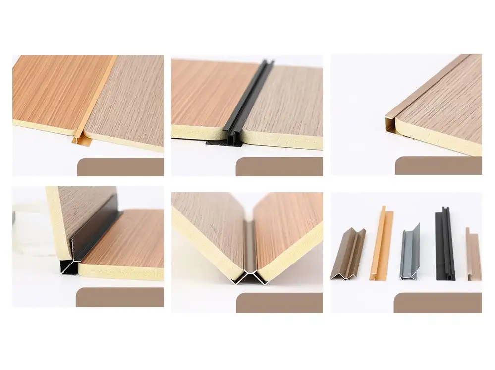 Bamboo Fiber Wood Veneer Integrated Wall Panels for Hotels