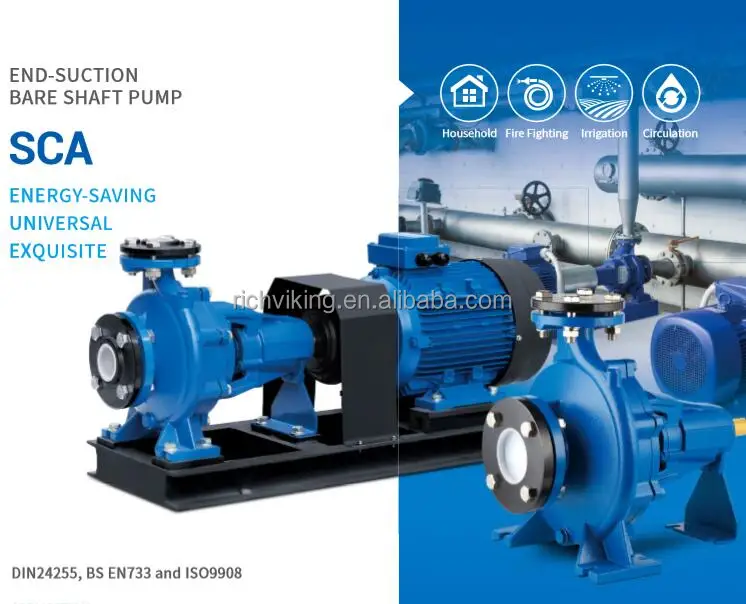 Viking Industry OEM SCA End Suction Water Pump for Fire Pump ...