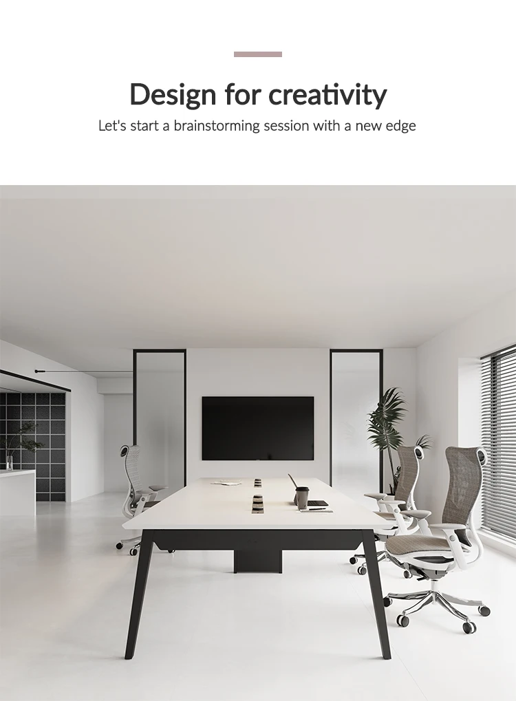 New Fashion Large Modular Conference Table Convertible Extendable For ...