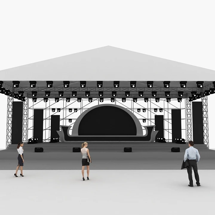 aluminioclamp truss light 30mm truss display stage lighting truss for ...