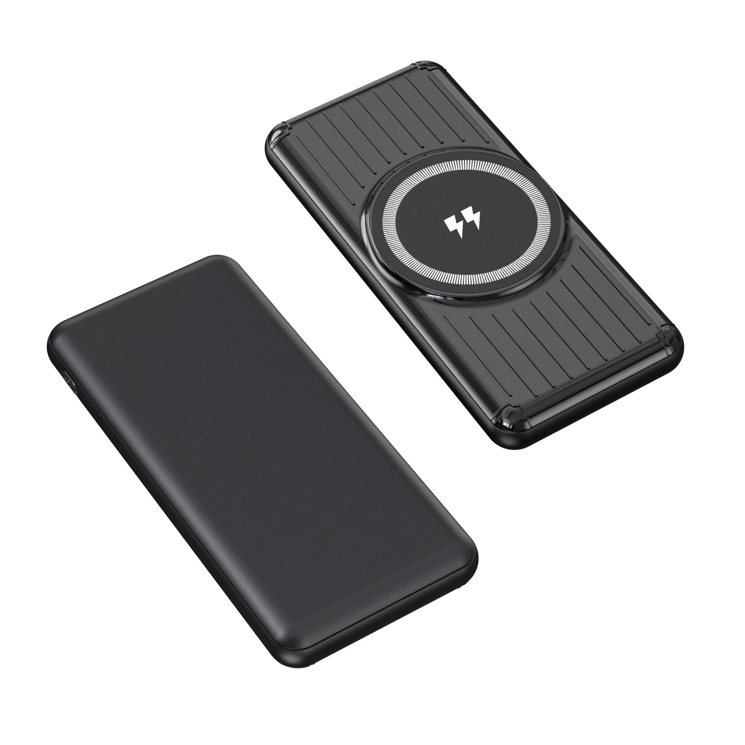 10000mah Wireless Power Bank,Battery Pack With Usb-c Cable And Lcd ...