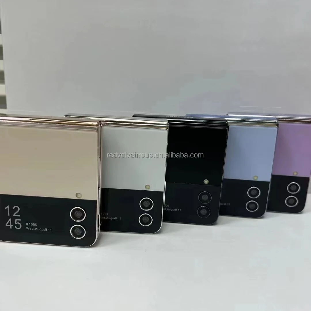 Black Screen Dummy Phone Decor Dummy For Samsung Galaxy Flip 4 Mockups ...