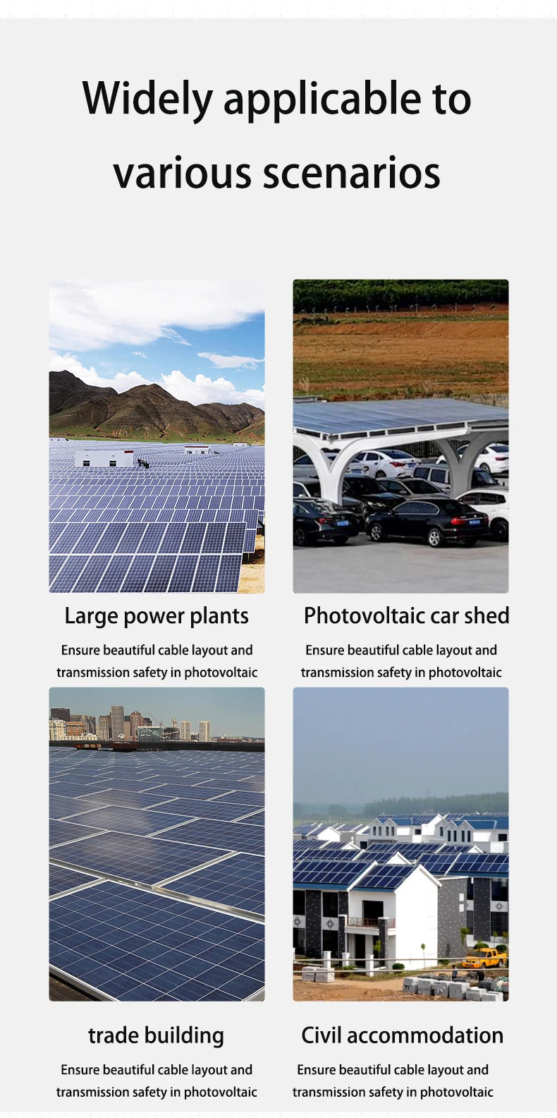 Stainless Steel Solar Panel Cable Clips For Solar System Install For ...