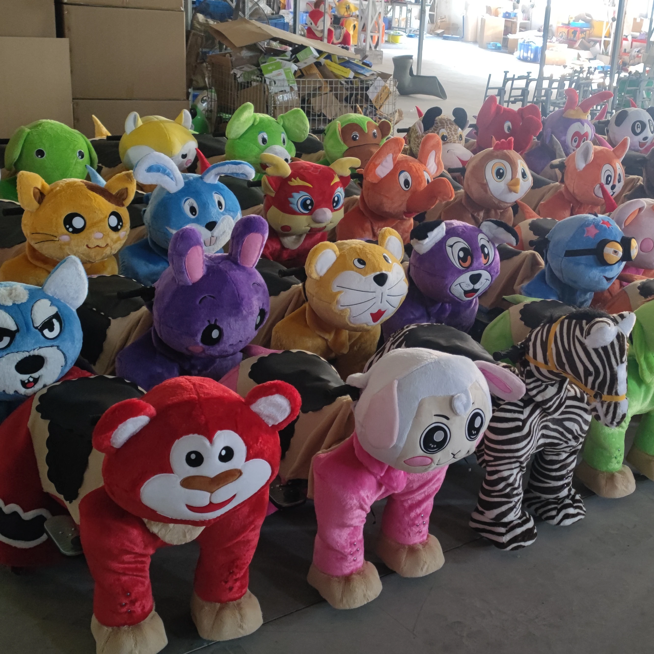 Alibaba.com: Electric ride-on stuffed animal for adults, mall ...