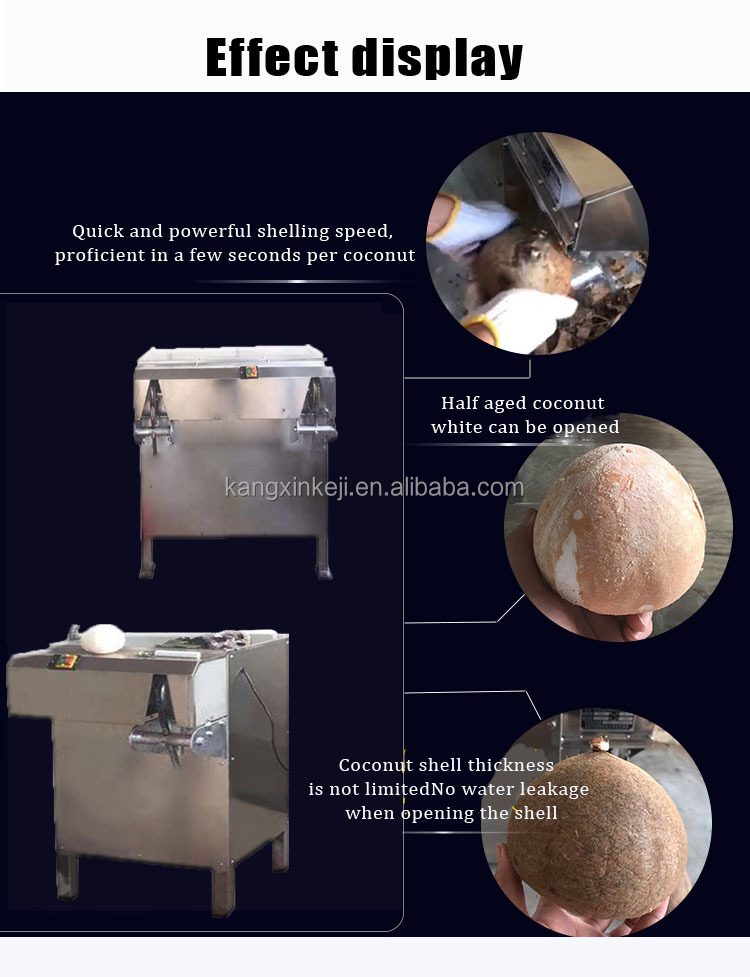 Automatic Coconut Desheller - Efficient & Durable Machine