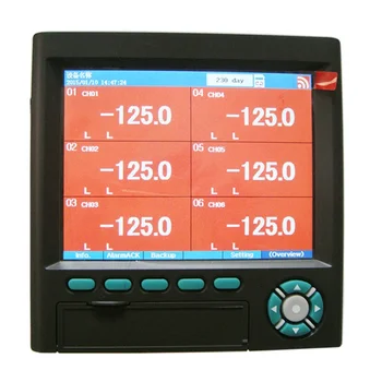 12 Channels Temperature Paperless Chart Recorder - Buy Temperature ...