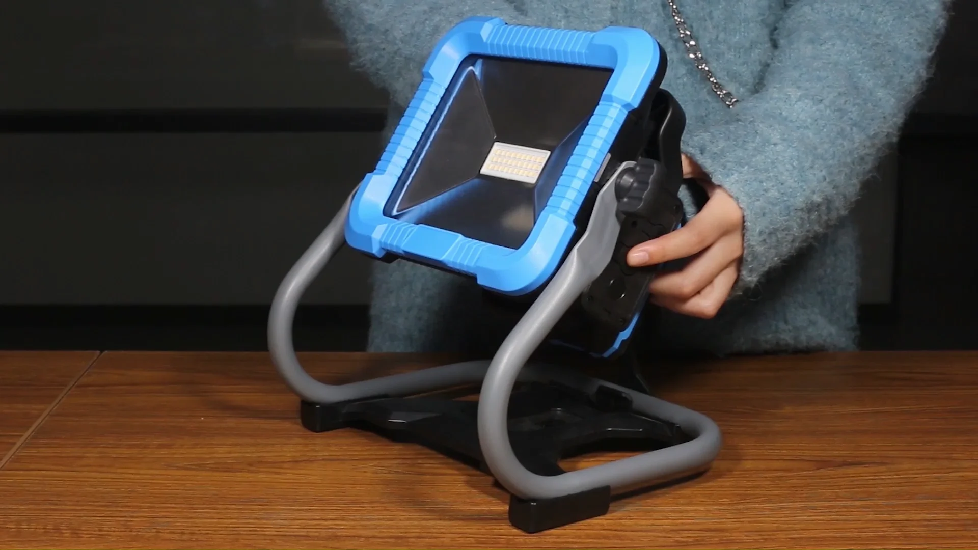 Fixtec Rechargeable Cordless Led Tripod Work Light 30/20/10w Outdoor ...