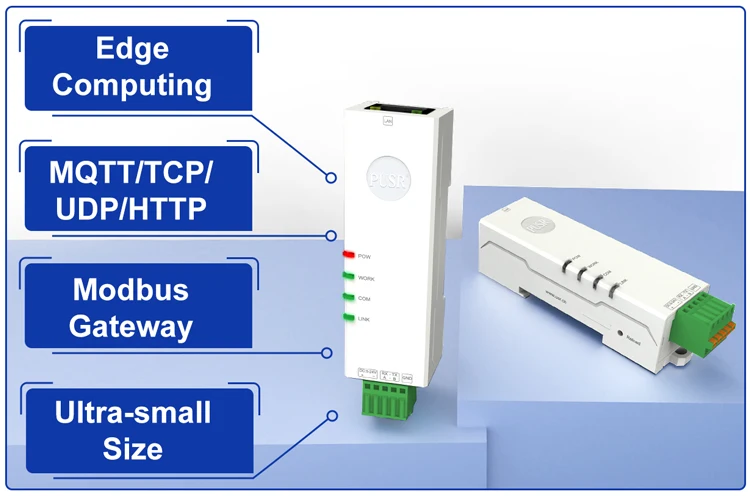 PUSR Modbus Gateway - Efficient RS485/RS232 to Ethernet