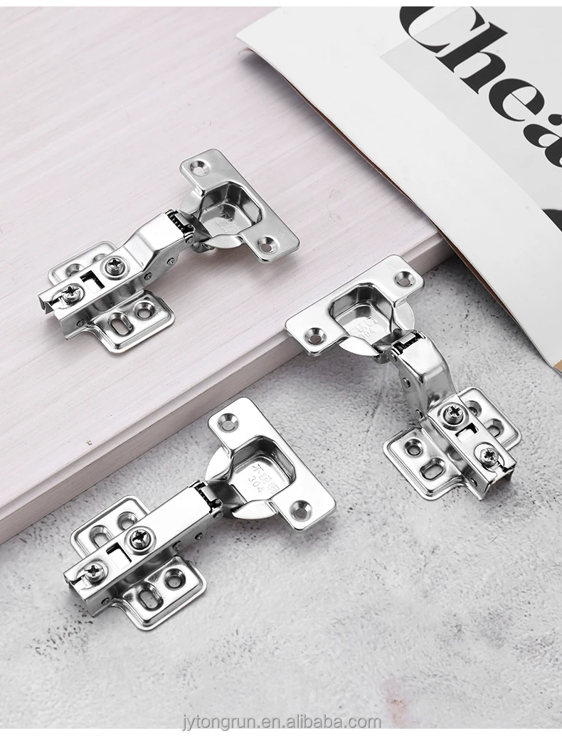 SS 2D Auto Hinges - Soft Closing Stainless Steel Hinges