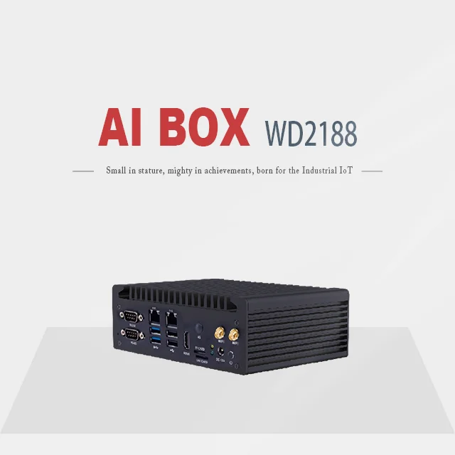 High Computation Power Industrial Edge Computing AI Box MQTT Protocol ...