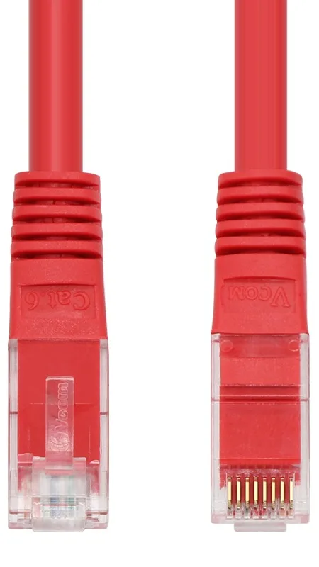 Vcom Round Cat5e Cat6 Rj45 Ethernet Network Cable 3m Patch Cord Lan ...