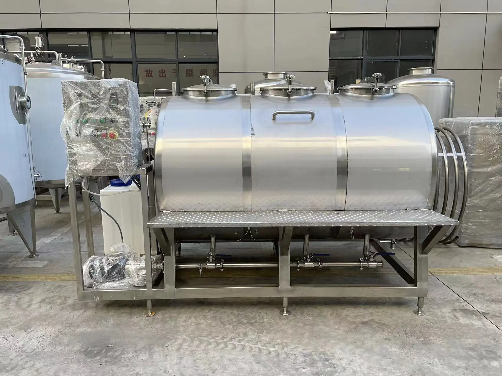 Clean In Place Cip Cleaning System Tank Machine For Beverage Or Liquid ...