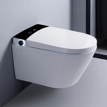 Back To Wall Mounted Bathroom Ceramic Rimless Electric Intelligent ...