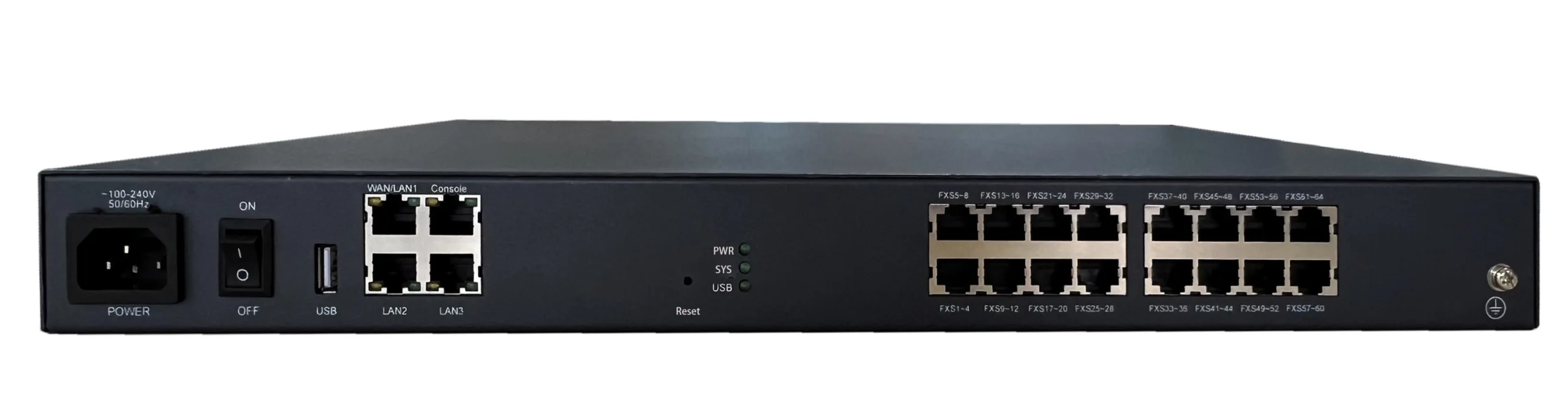 IP PBX System 64 FXS Port FXS Analog Gateway - CNCR IAD1800E-S64