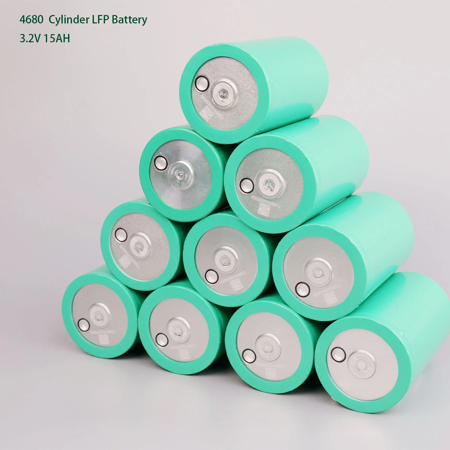 3.2v 15ah Cylindrical Energy Storage Battery 1c Long Cycle Life 4680 ...