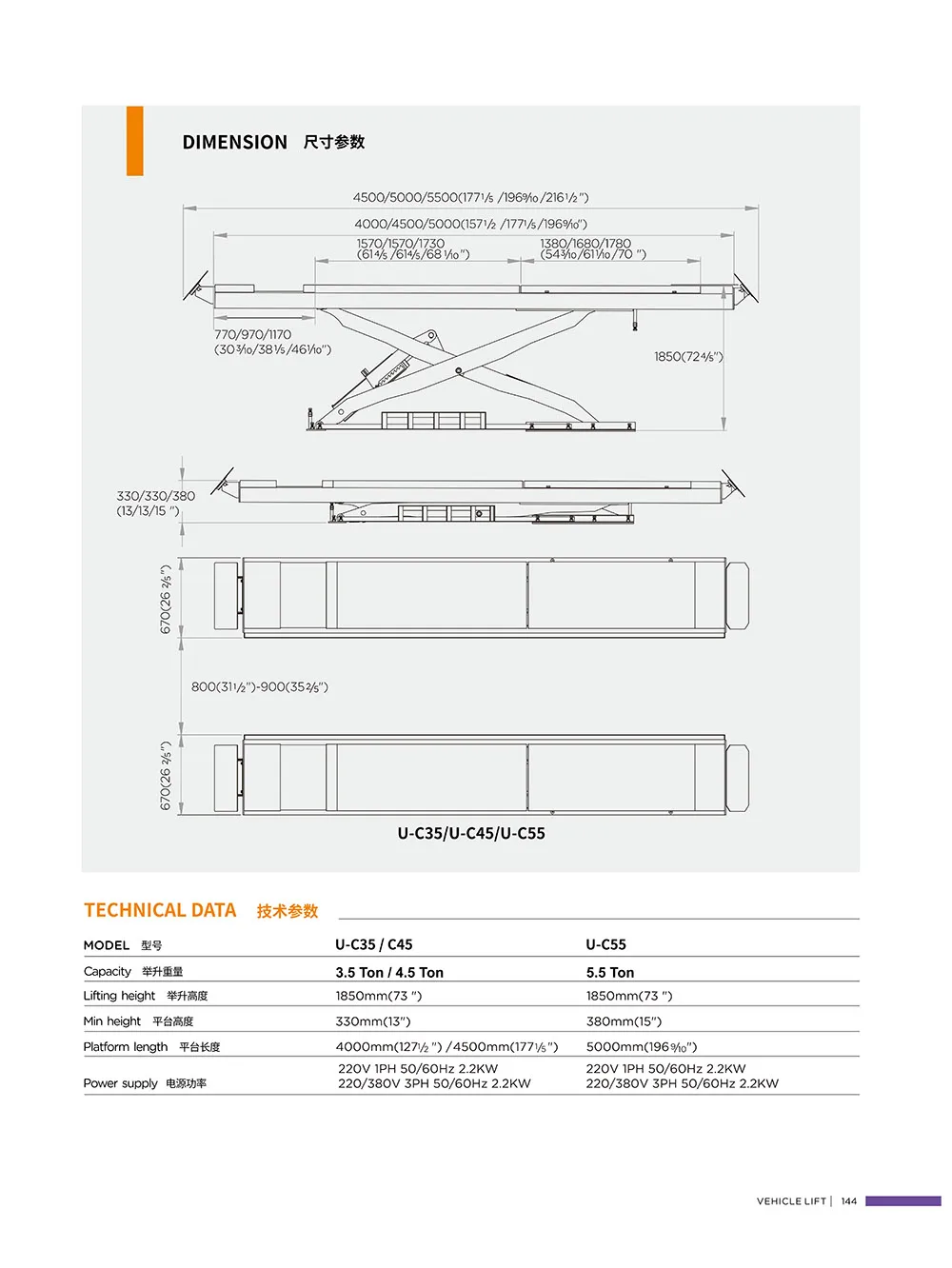 Wheel Alignment Scissor Car Lift Platform Auto Lift Hydraulic Car ...