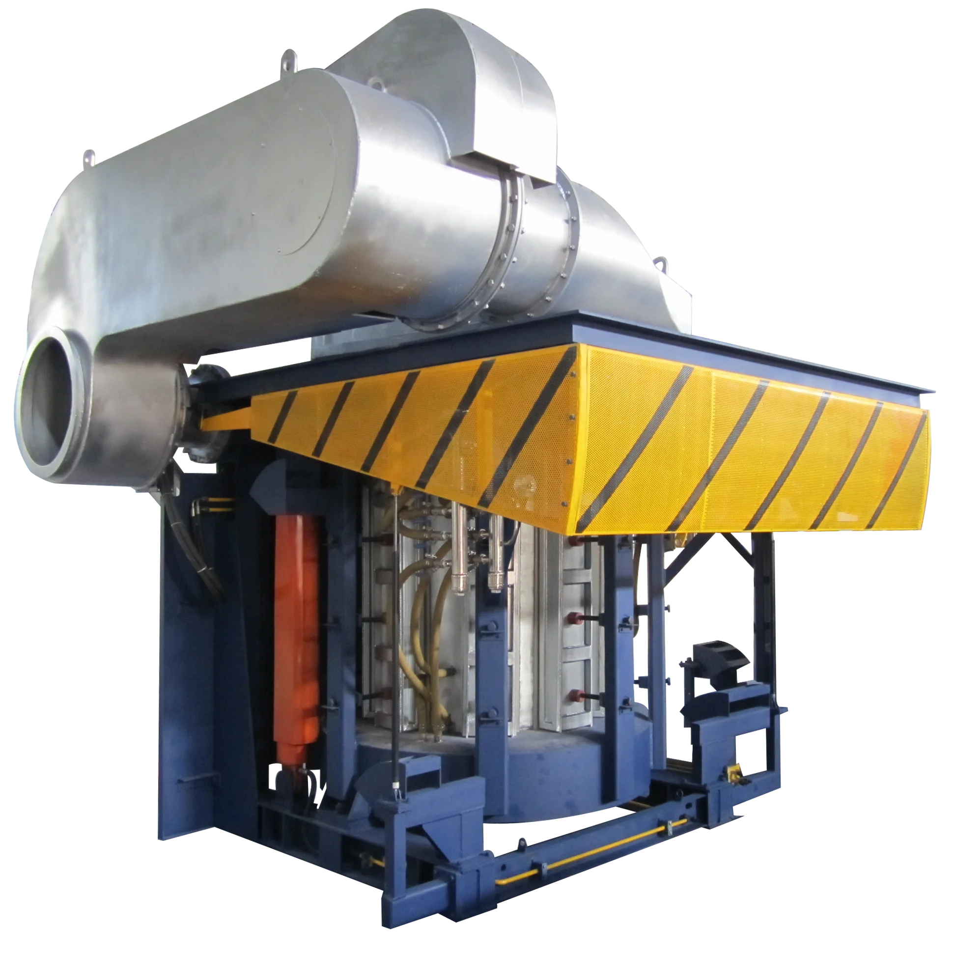 8t Igbt Medium Frequency Melting Iron Copper Aluminum Steel Induction ...