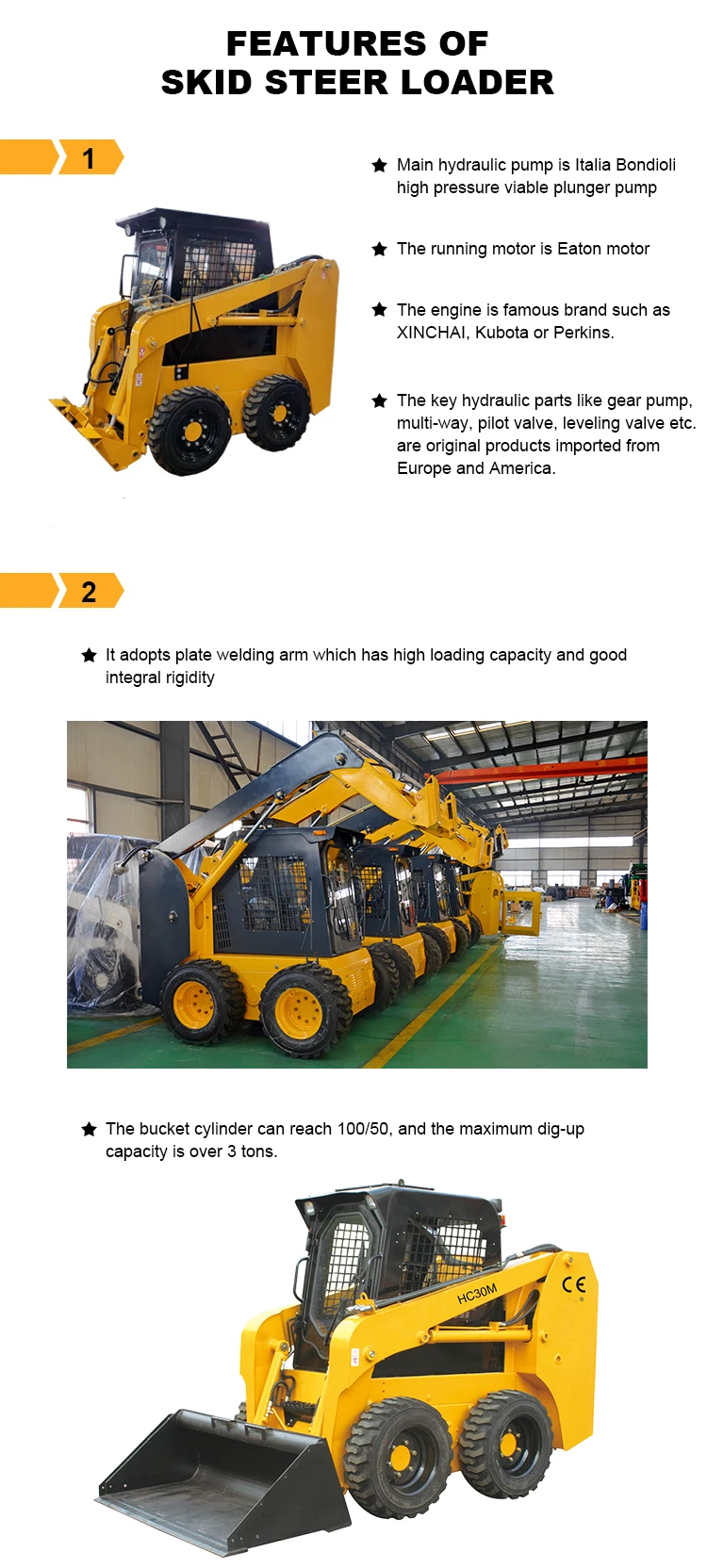 Cheap Mini Crawler Wheel Stand On Type Skid Steer Loader - Buy Skid ...