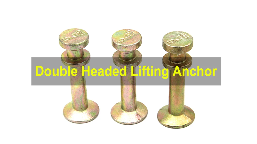 2.5t/5t Hot Forged Dogbone Spherical Double Head Lifting Pin Anchor For ...