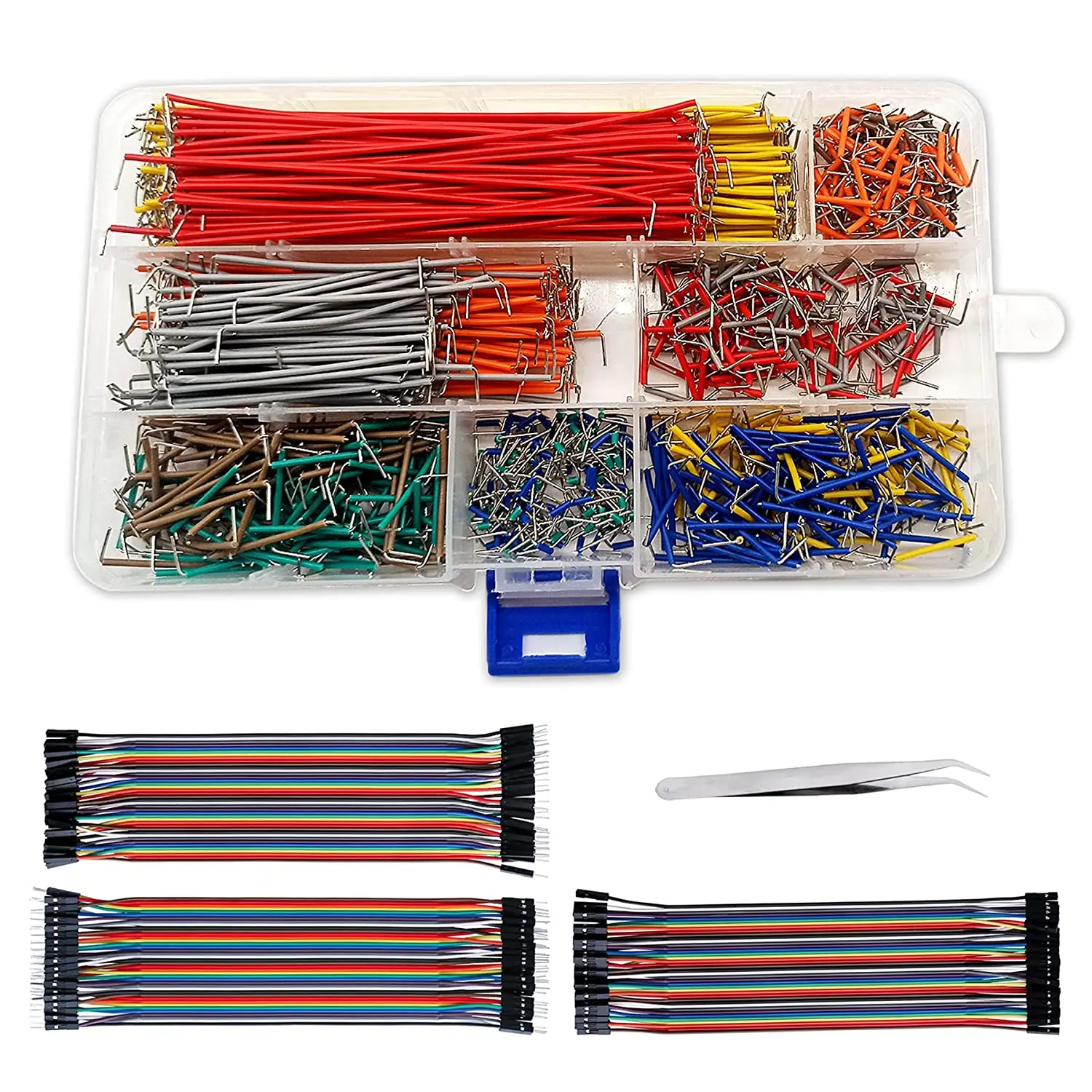 Breadboard Jumper Wire Cables for Arduino, 14 Values, 2 Mm/0.08"-125 Mm ...