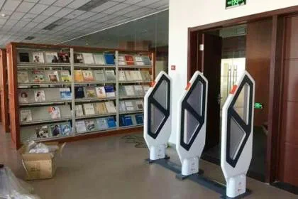 Library Security Alarm System Eas Detection Antenna Acrylic Scanner ...