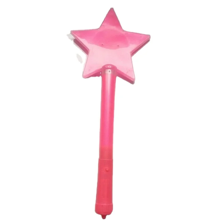 Hot Sale Concert Custom Colorful Star Shape Flashing Led Light Stick ...