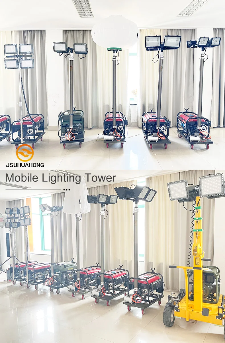 4M 6M 1000Watt Outdoor Construction Buildings Lighthouse Remote Control ...