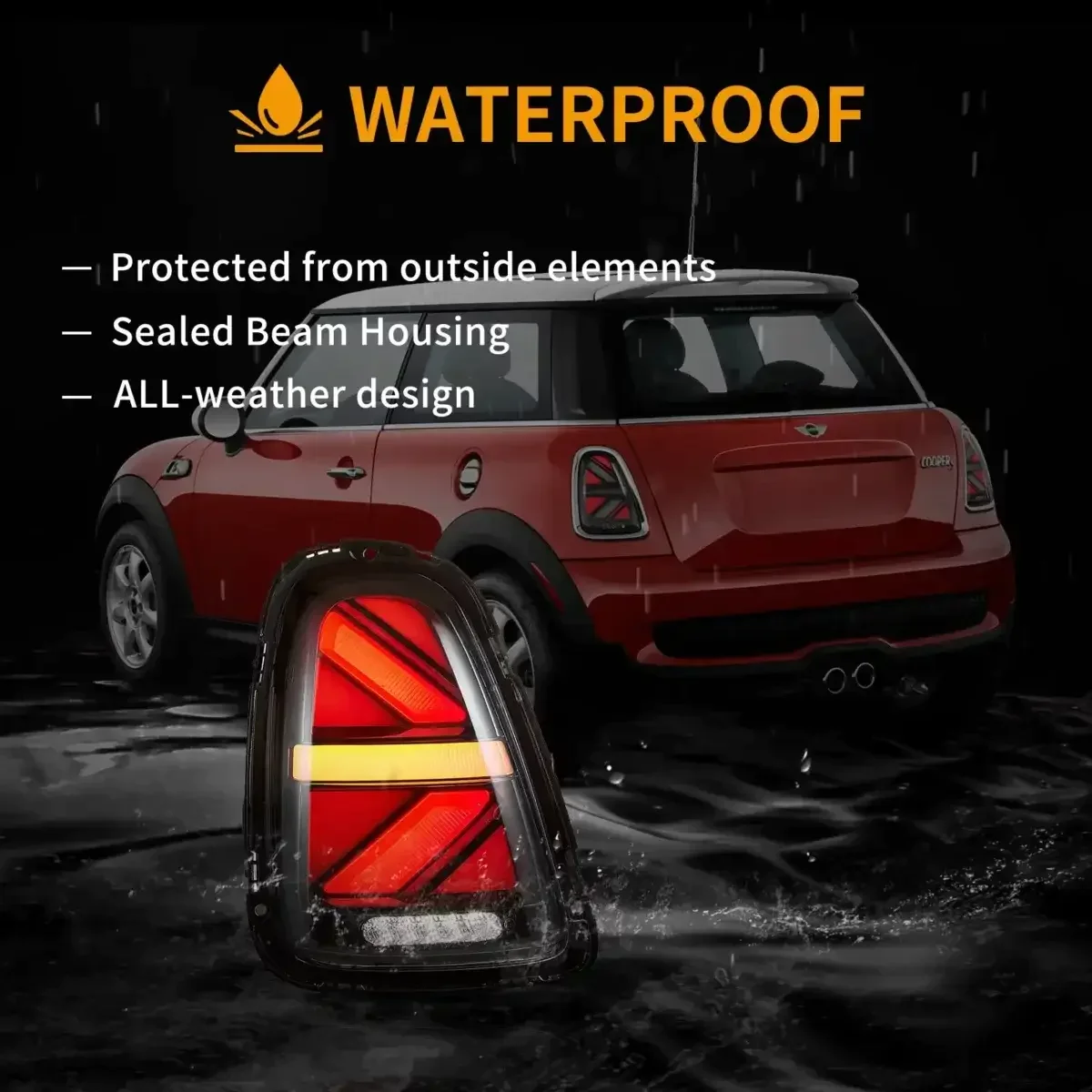 Vland Led Tail Lights For Mini Cooper R56 R57 R58 R59 2007-2013 ...