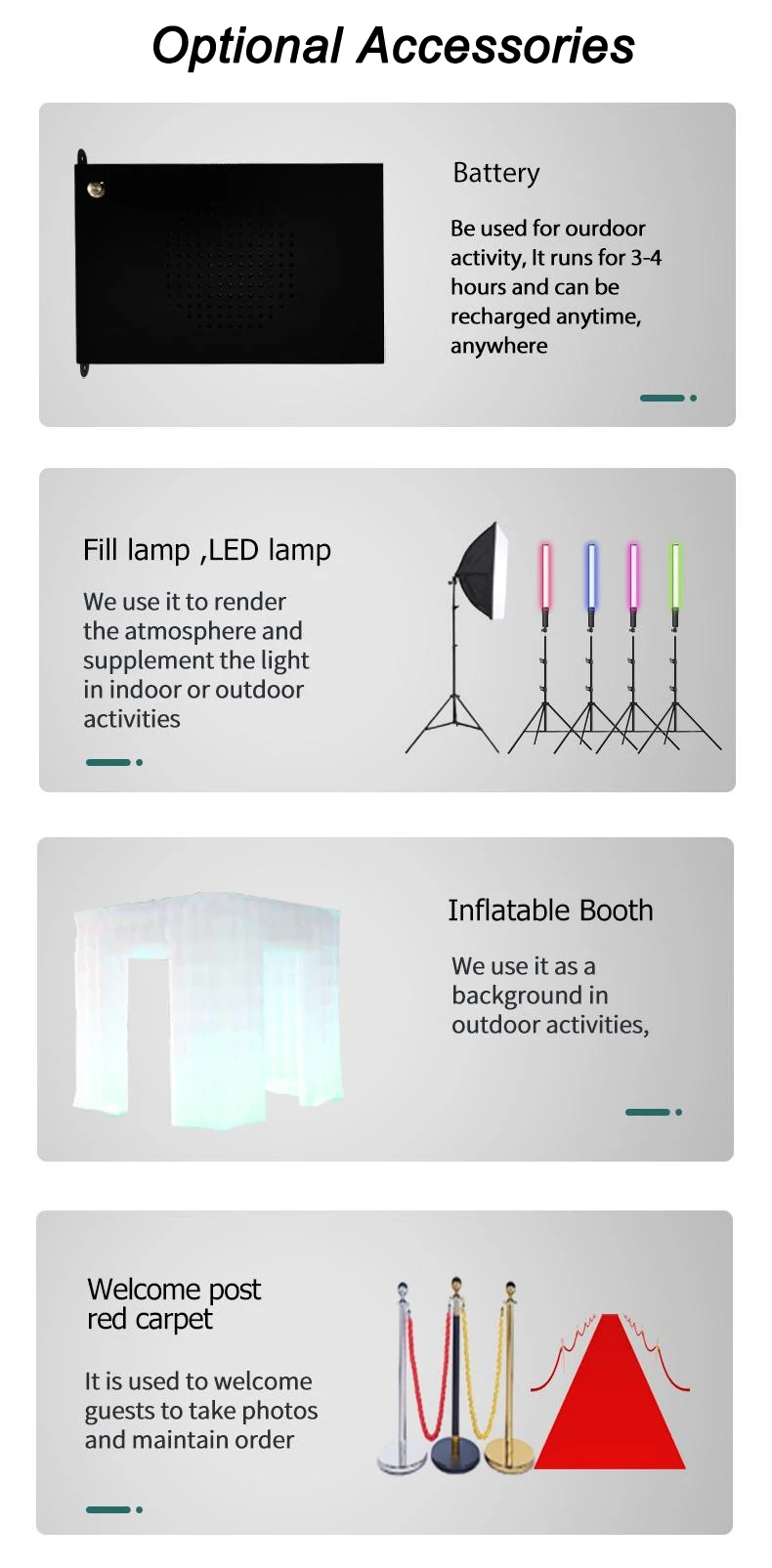 2023 selfie magic 360 photo booth with flight case warehouse in the ...