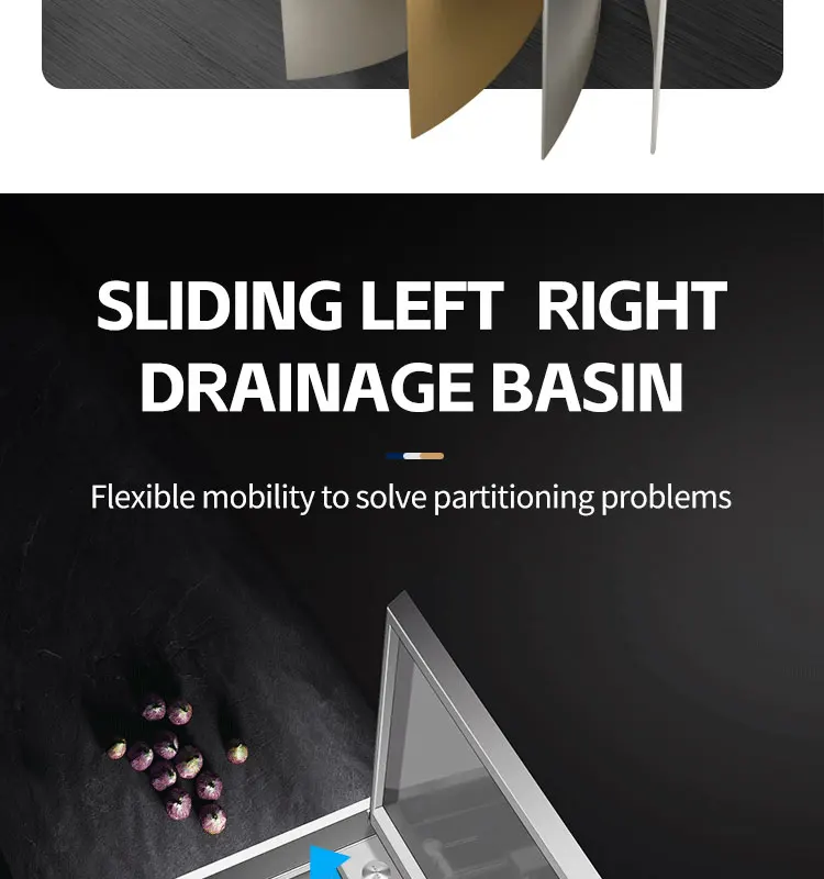 CE Sliver Hidden Flip Panel Kitchen Sink Intelligent Faucet Cup Rinser ...
