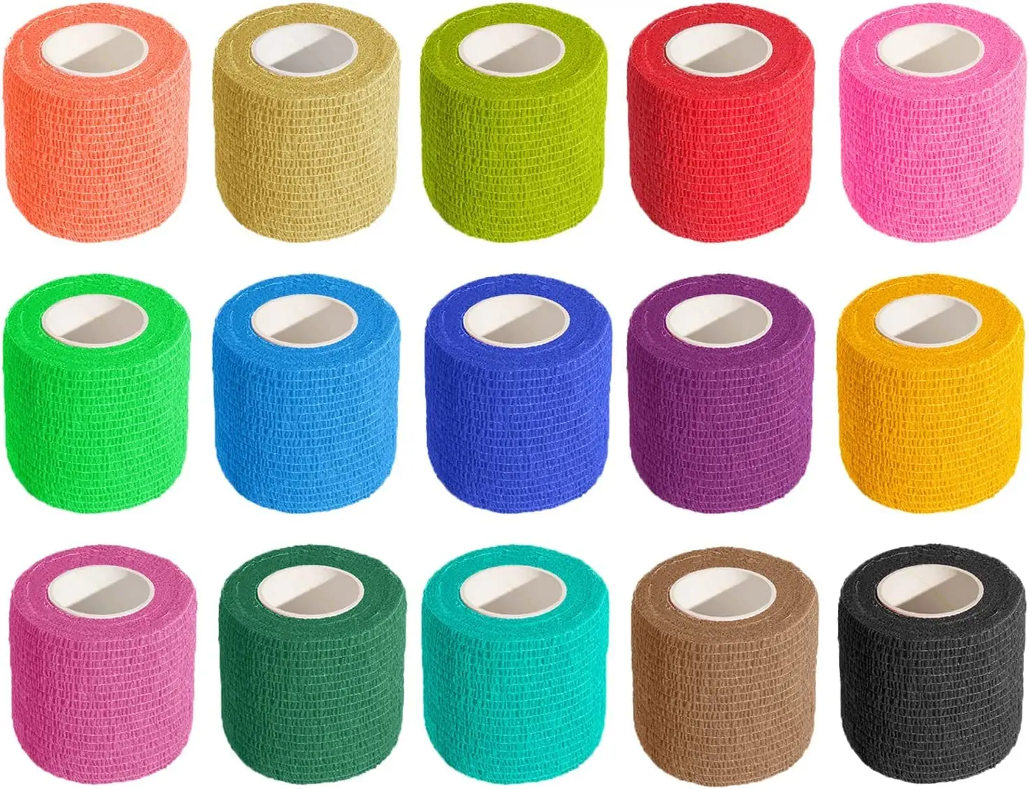 Red Sterile Medical Grade Self-Adhesive Cohesive Elastic Horse Bandage ...