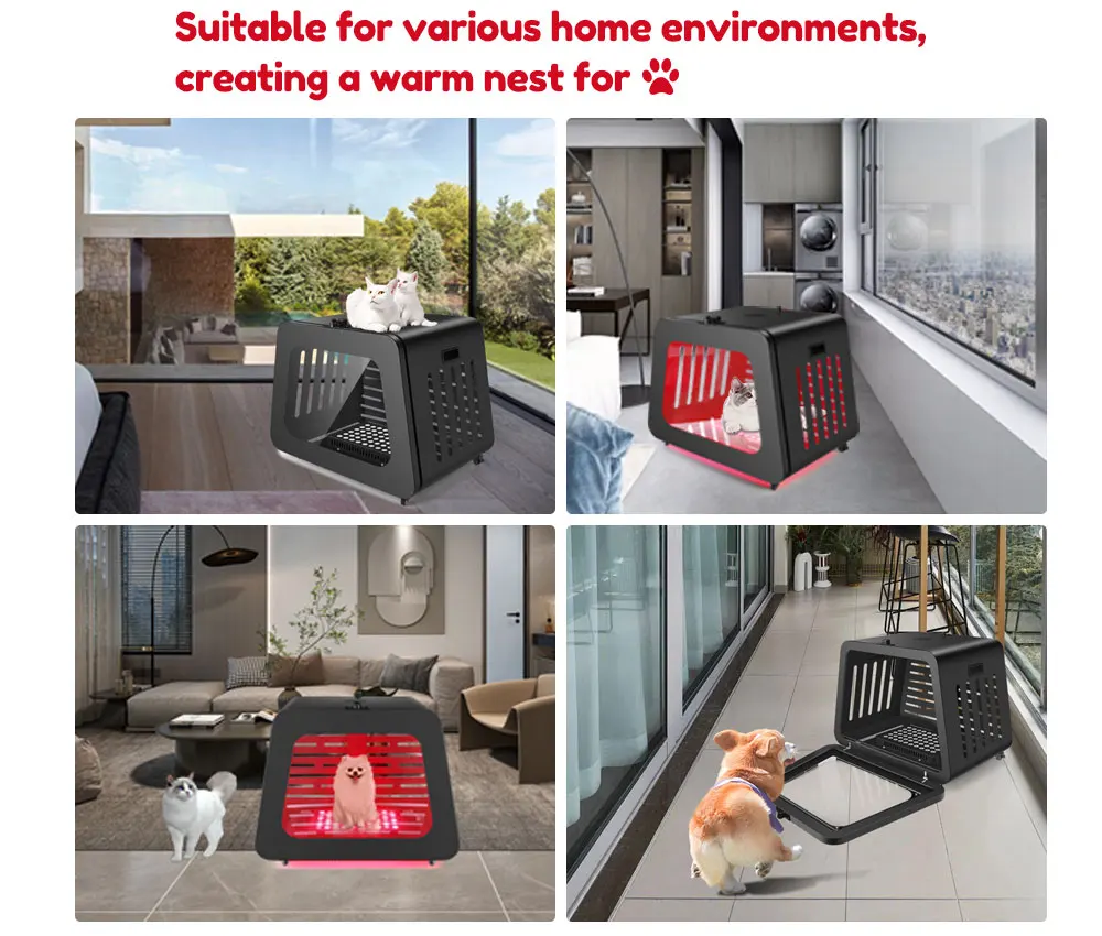Azure OEM ODM PDT Infrared Dog Cat Pet Crate Red Light Therapy Carrier ...