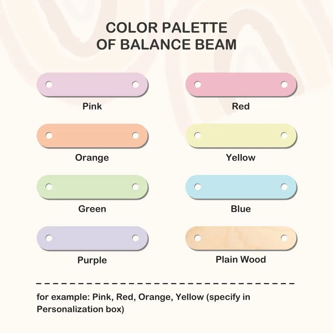 Wooden Balance Beam Stepping Stones For Kids Montessori Toddler Seesaw ...