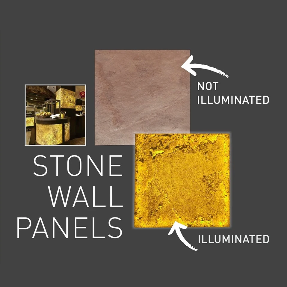 Ultra Flat Illuminated LED Backlit PMMA Edgelit Panel