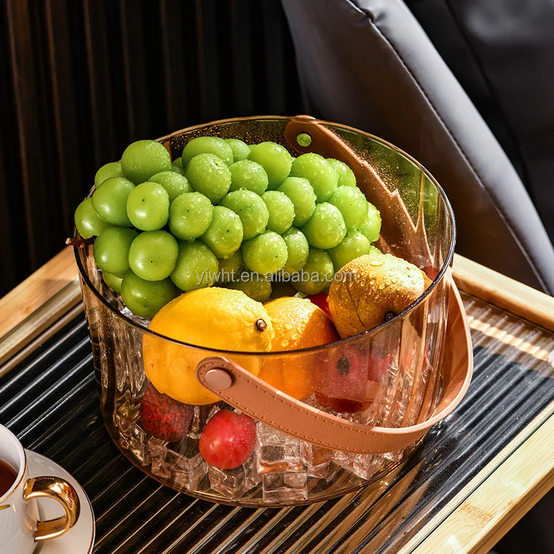 Wholesale Beer Plastic Ice Bucket Fruit Champagne Bucket Household ...