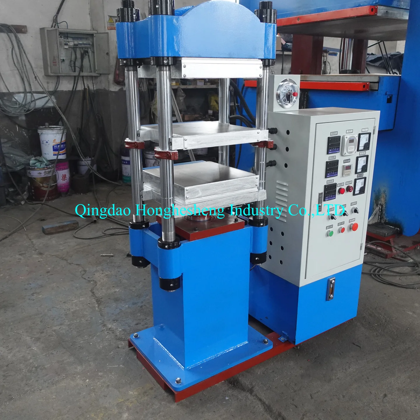 Electrohydraulic Press 20tons/20t Two Layers Hot Press Machine/mini Lab ...