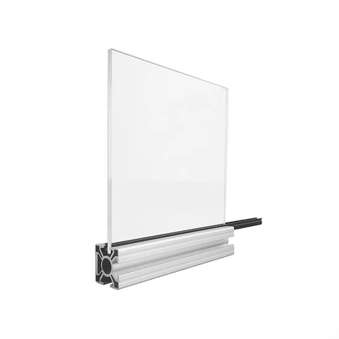 Aluminum Profile U-shaped Groove Pvc Covers Black Pvc Covers Insert ...