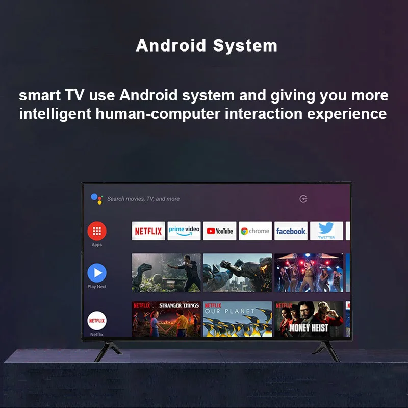 65" Tempered Glass Television 4k Smart Android 85 Inch Led Tv ...