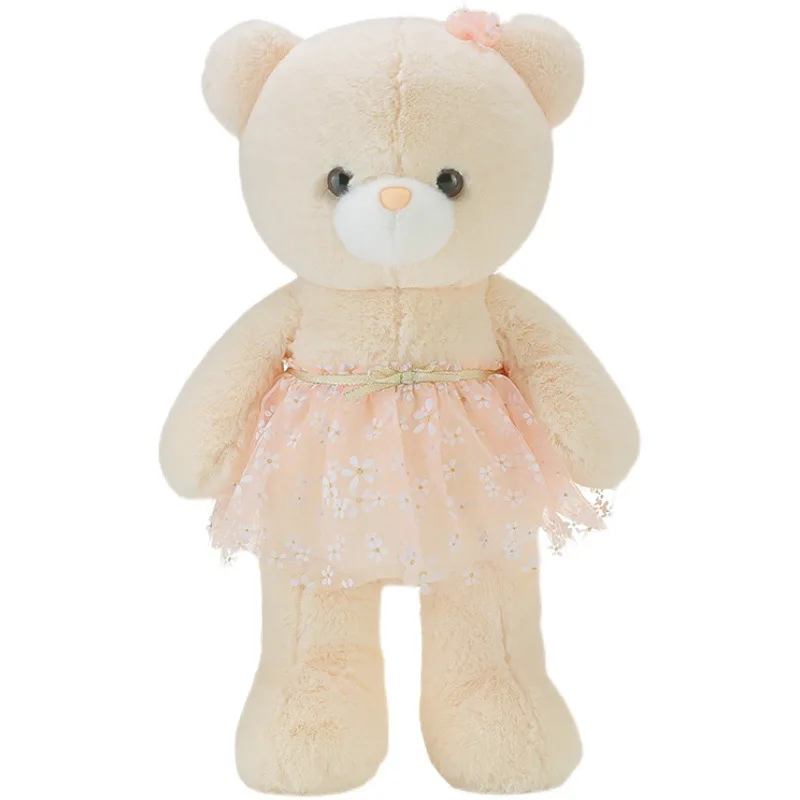 Cute Little Pink Dress Stuffed Teddy Bear Whiscash Plush Toy - Buy ...