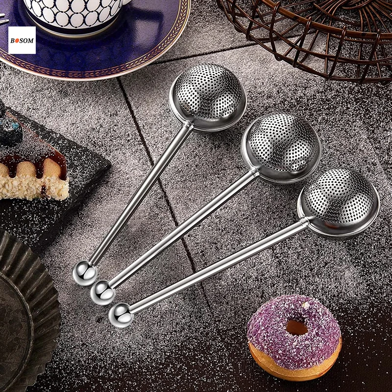 Stainless Steel Flour Dispenser With Powdered Sugar Flour Or Powdered ...