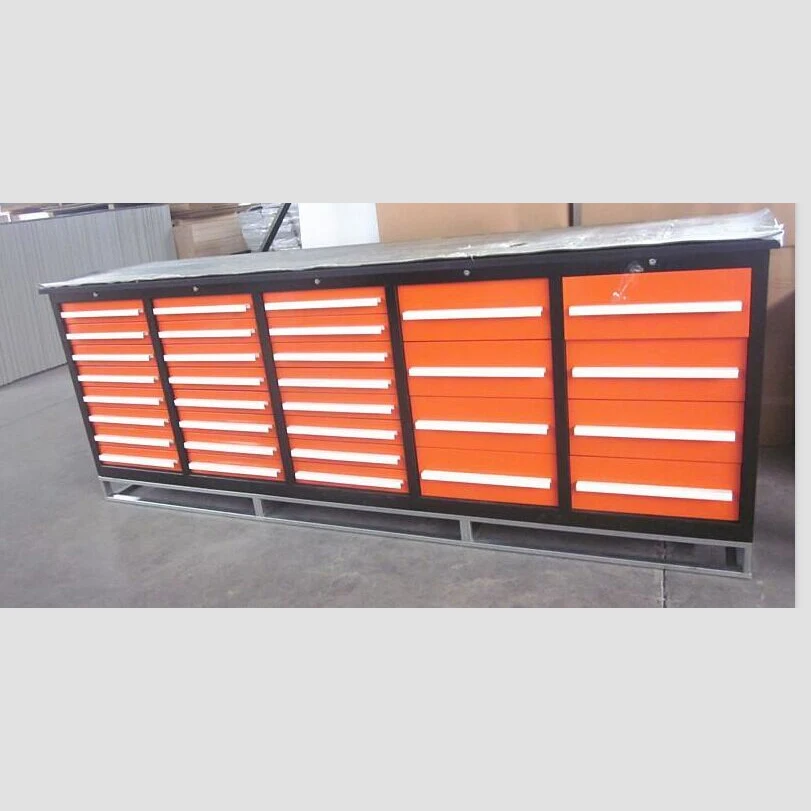 Customizable Home Garage Storage Tool Cabinet With Steel Cover Wood ...