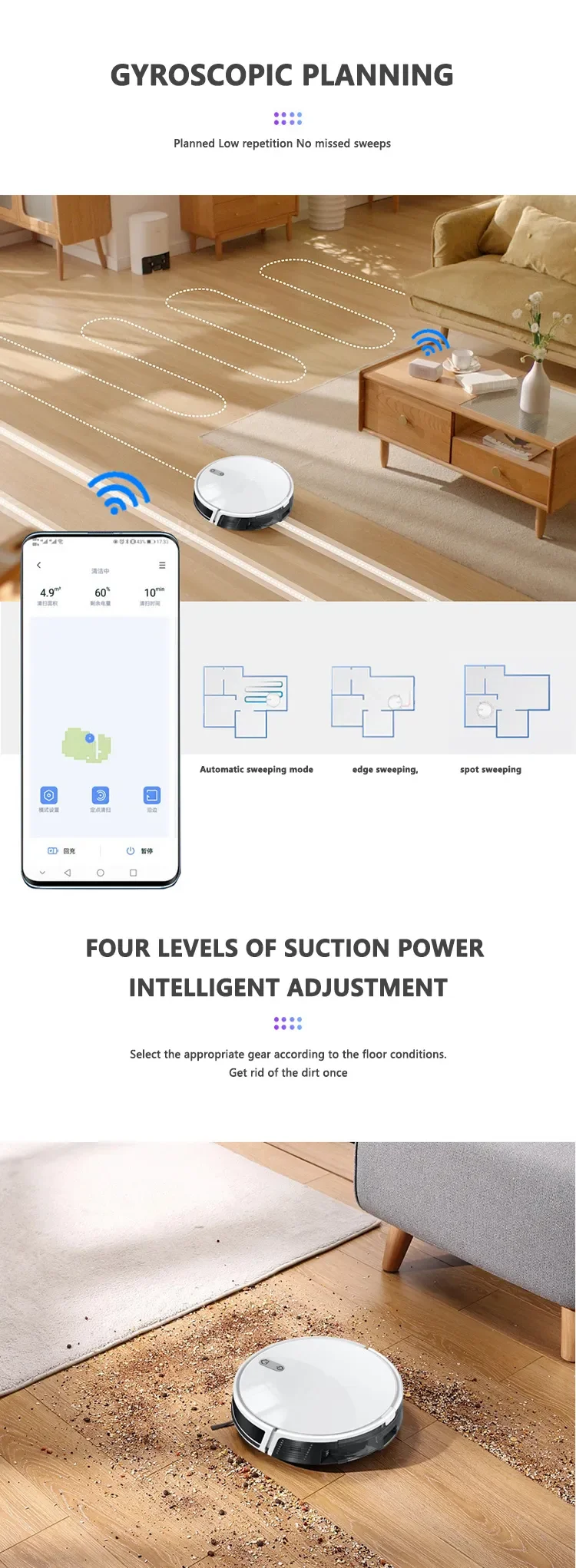 Tuya Robot Vacuum Cleaner - Smart, Powerful, and Versatile