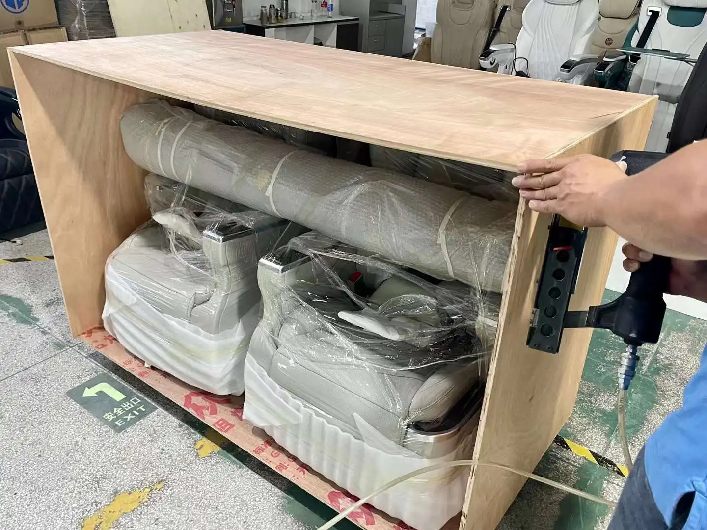 Vip Luxurious Mercedes Sprinter Van Full Interior Walls Upgrade ...