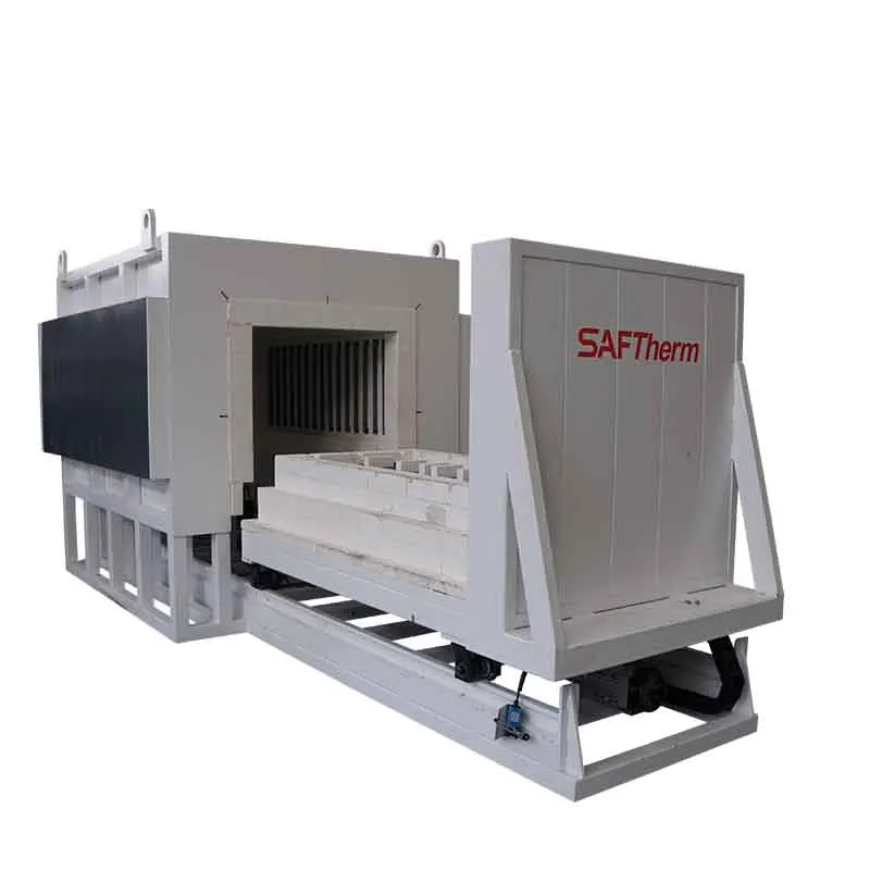SAFTHERM 1300C Shuttle Kiln Furnace - High Productivity