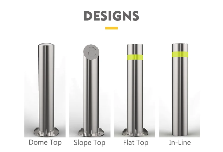 Ballard Car Park For Pathway Bollards With Socket Road Parking Bollard ...