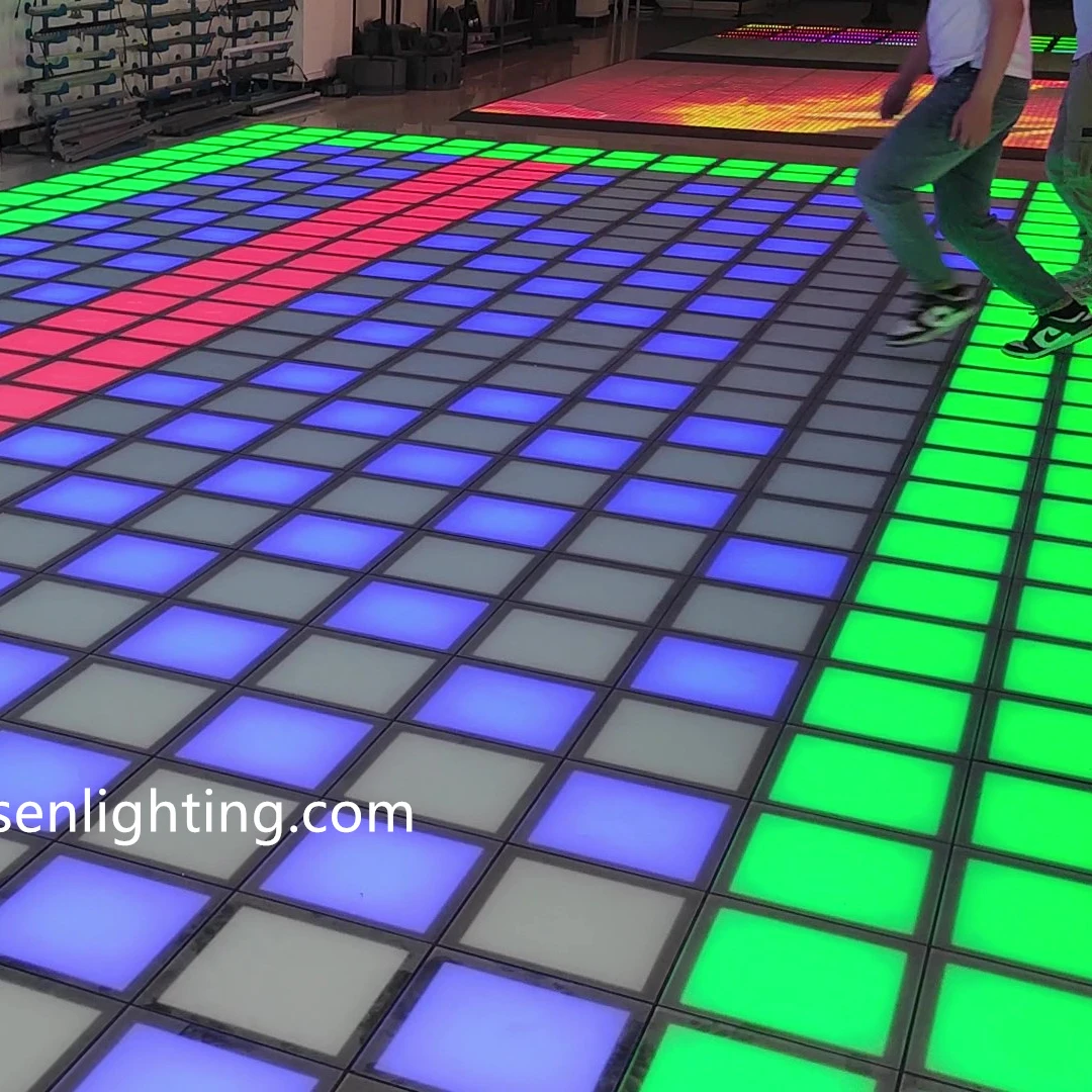 Game activate led dance floor grid HS-LDF01G| Alibaba.com