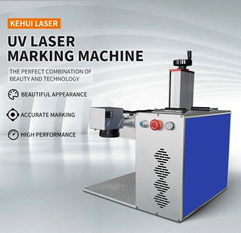 High Precision Pvc Id Card Laser Printer 3w/5w Uv Laser Marking Machine ...